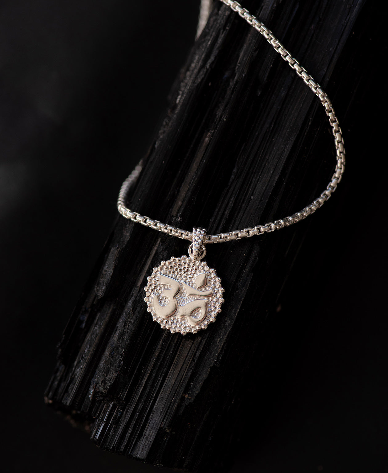 Om Necklace - 925 Sterling Silver | Zoë & Morgan NZ