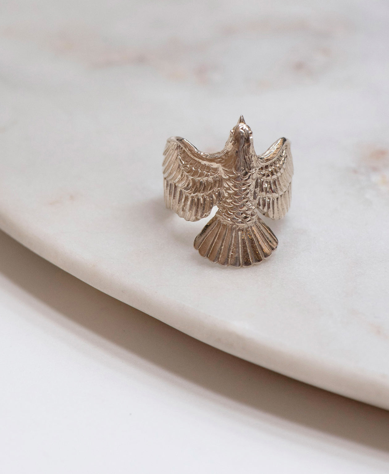 Falcon Ring - Sterling Silver | Zoë & Morgan NZ