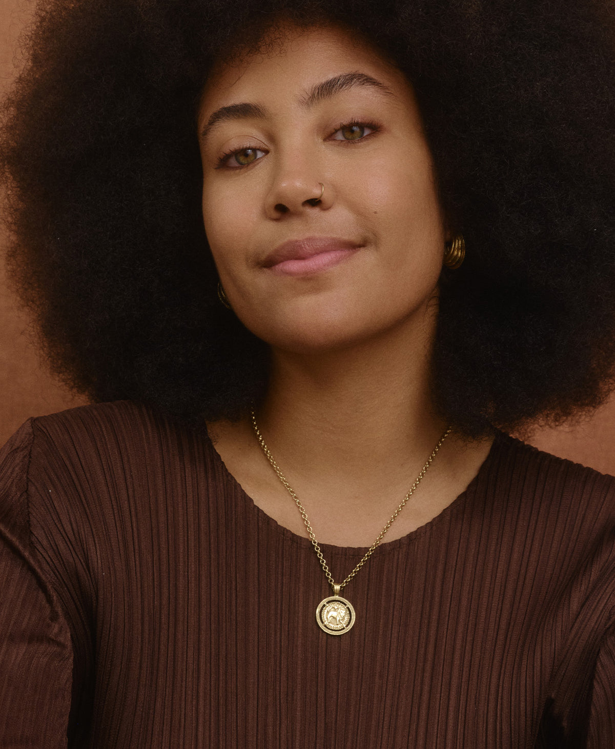 Leo Necklace - 22k Gold Vermeil | Zoë & Morgan NZ