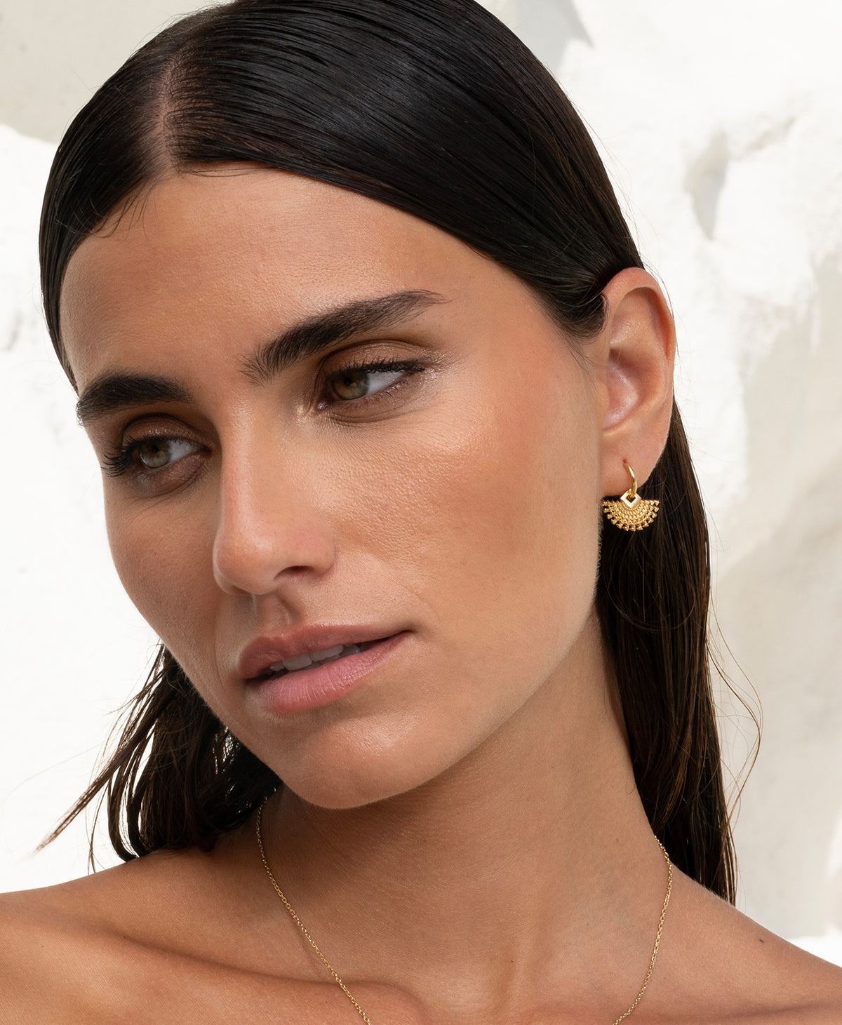 Miss Ross Earrings - 22k Gold Vermeil | Zoë & Morgan NZ