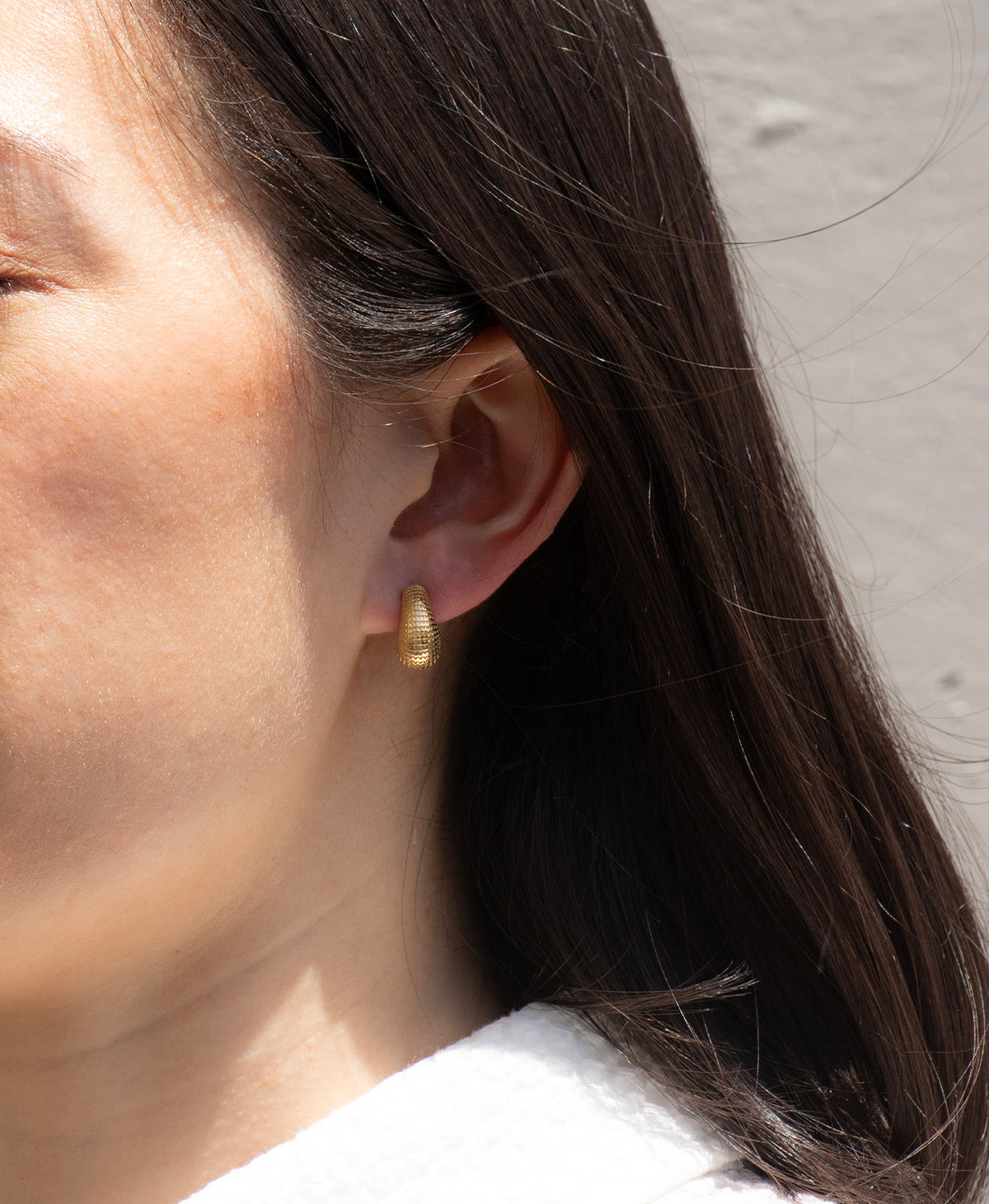 Nova Hoops - 22k Gold Vermeil | Zoë & Morgan NZ